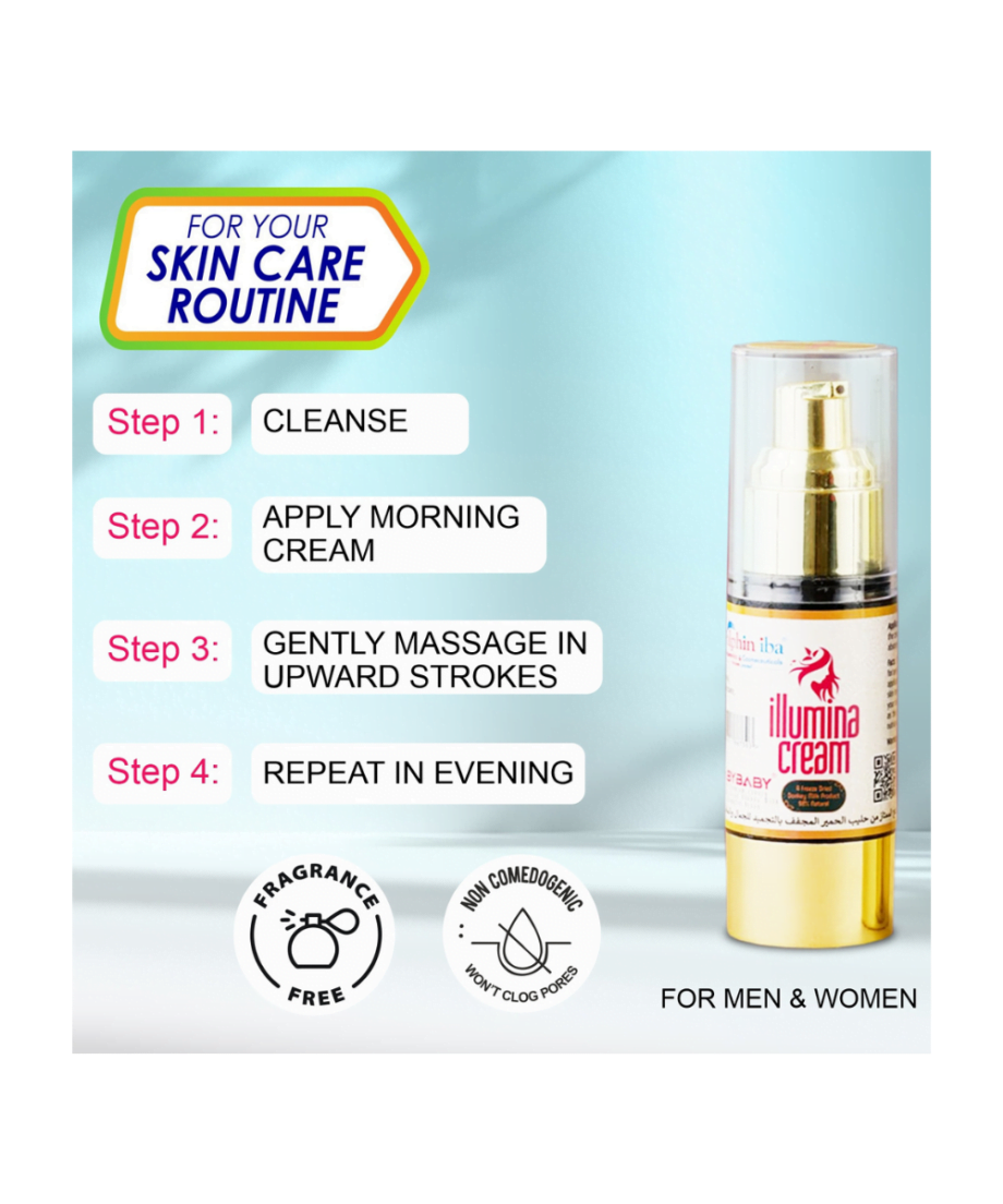 Dolphin IBA Illumina Cream - Donkey Milk Moisturizer