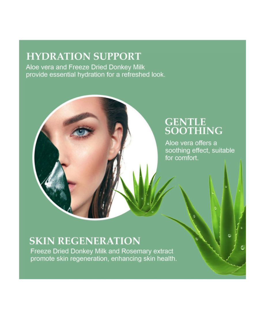 Luxurious Freeze Dried Donkey Milk Skin Cream by Dolphin IBA